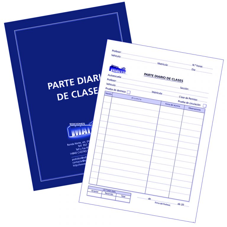 PARTE DIARIO ⋆ Ediciones MATFER